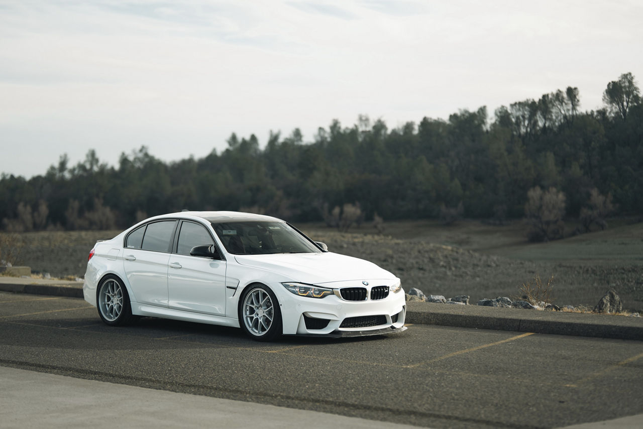 2018 BMW M3 - Rotiform LTN-J - Silver | Rotiform